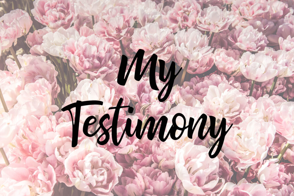 Sharing My Testimony - Forever Beloved